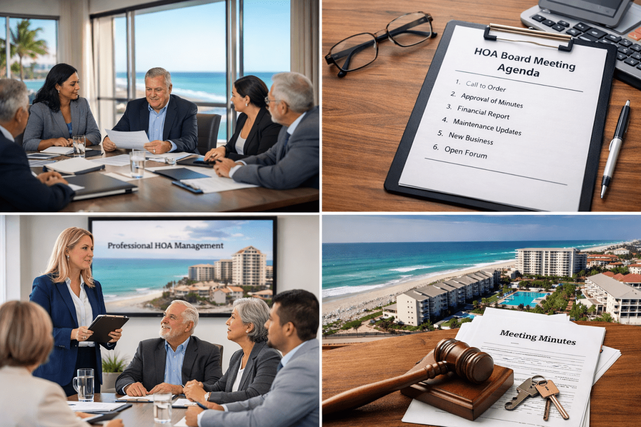 Florida HOA and Condo Board Meeting Best Practices in 2026 - Maxet ...